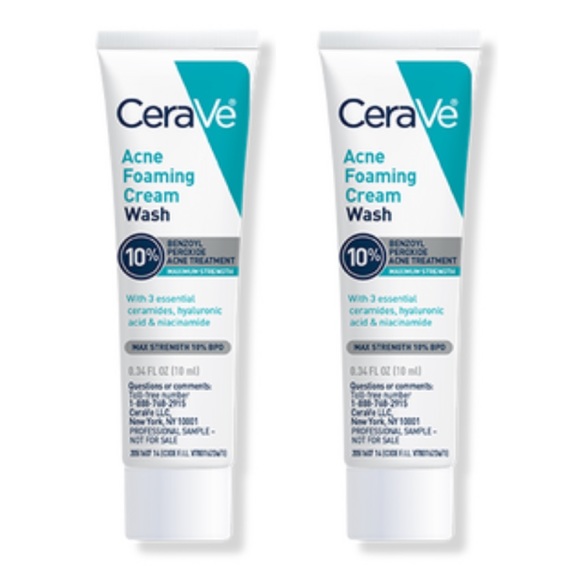 CeraVe | Skincare | 4 Last Cereve Acne Foaming Cream Wash Bpo 1 Face ...